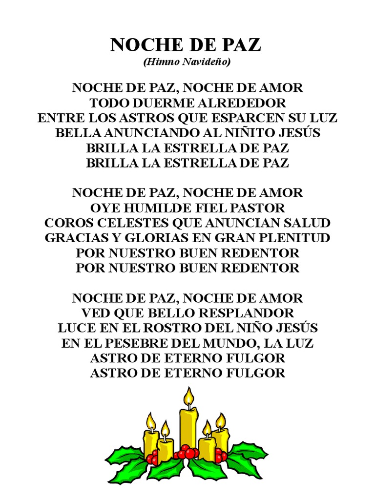 Noche de Paz Coro | PDF