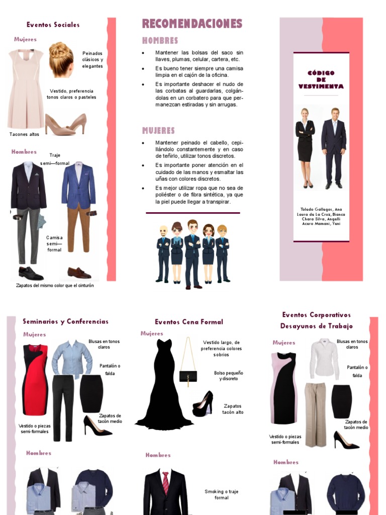 Codigo de Vestimenta - Completo | PDF | Ropa | Bienes de consumo