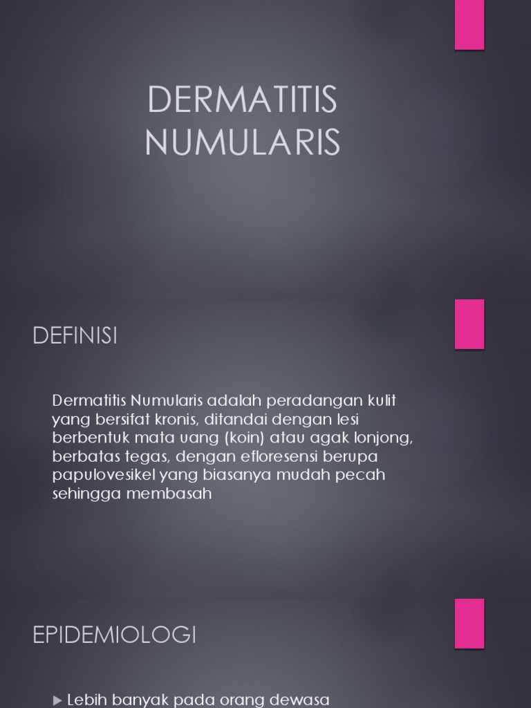 Dermatitis Numularis | PDF