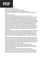 Actor Packets, Etc. - Dramaturgy - As You Like It | PDF | As You Like It