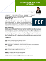 NPTEL Syllabus | PDF | Internet Of Things | Engineering