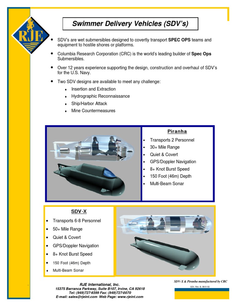 SDVs | PDF