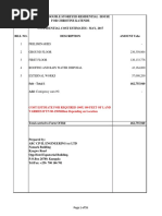 Bills of Quantities For Preliminary Items | PDF | Invoice | General ...
