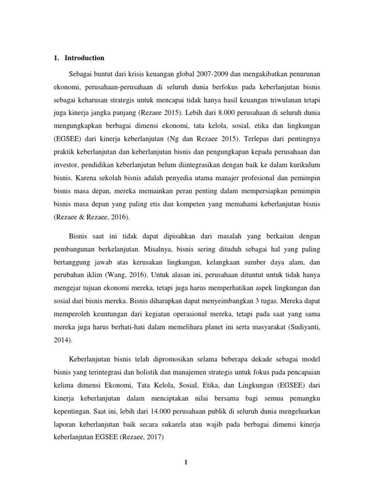Essai 2 | PDF | Bisnis