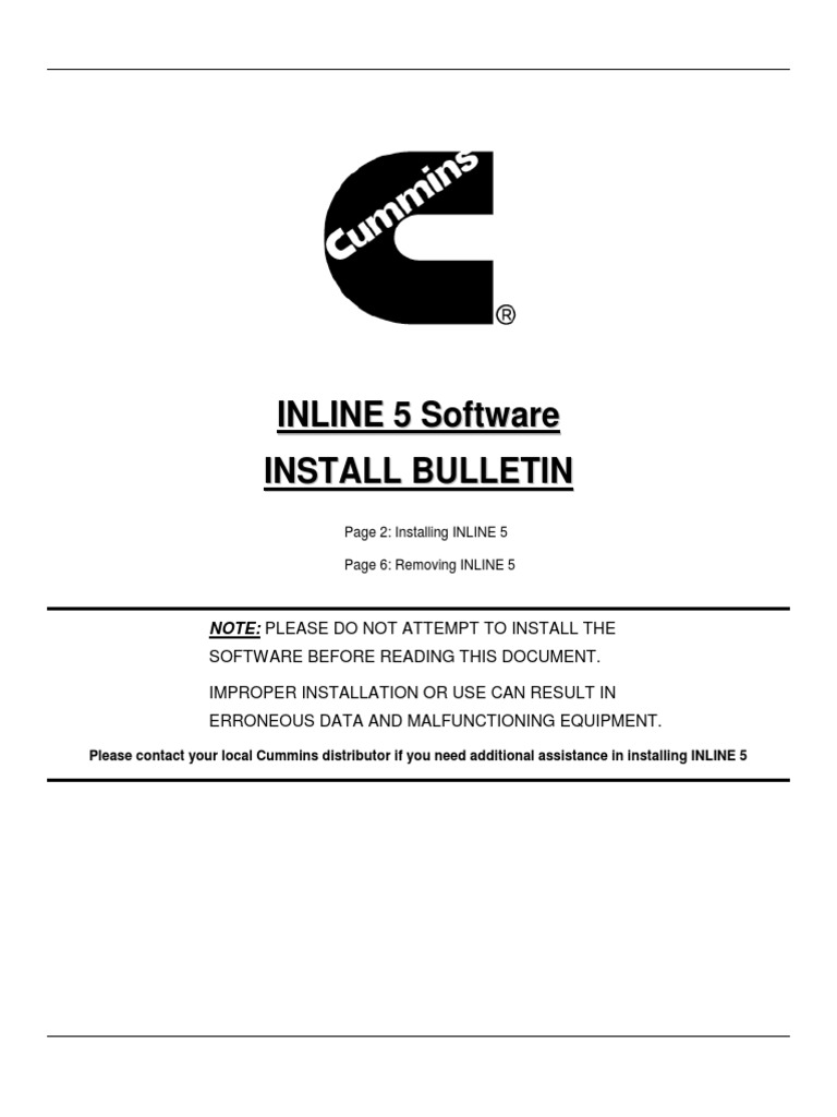 INLINE 5 Driver Installation PDF | PDF | Microsoft Windows | 64 Bit Computing