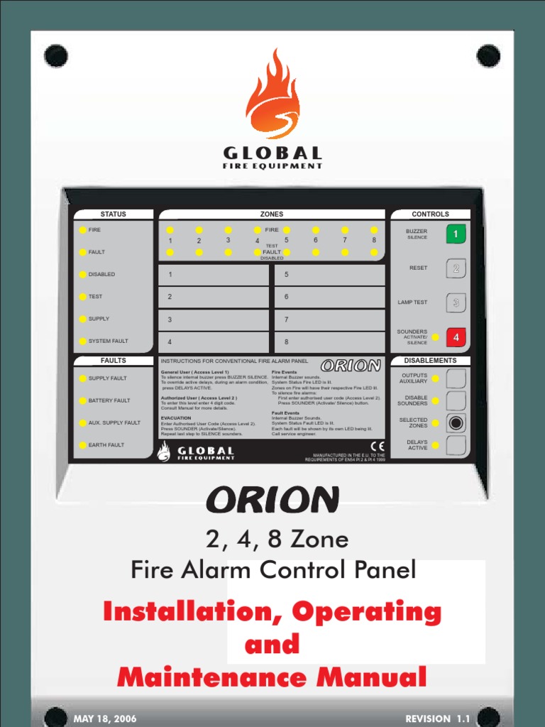 Orion Manual-Rev 1.1 | PDF