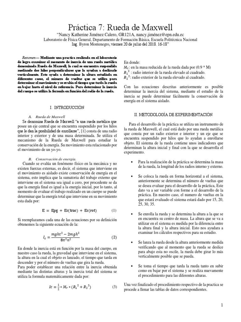 7 Rueda de Maxwell | PDF