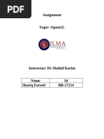 Traffic Signal CG Mini Project Using OpenGL Report | PDF | Computer Graphics | Shader