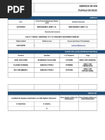 Formato para Firmas de Acreditación de Convocatoria en La PROSOC | PDF