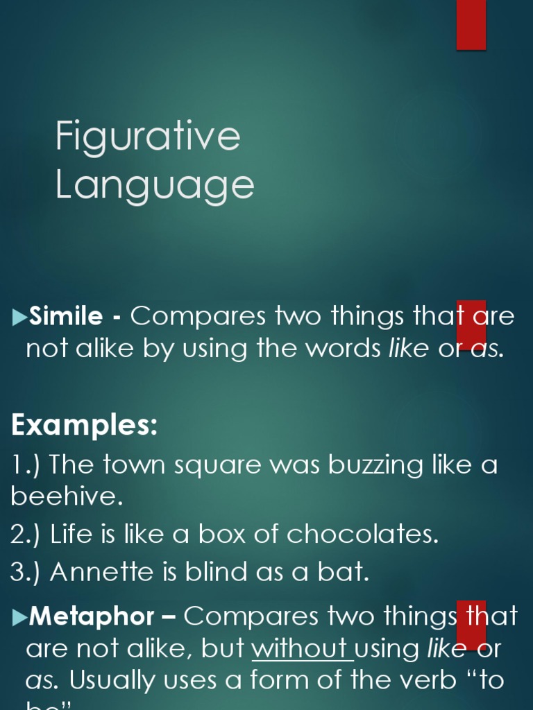 Figurative Language Powerpoint | PDF | Irony | Semiotics