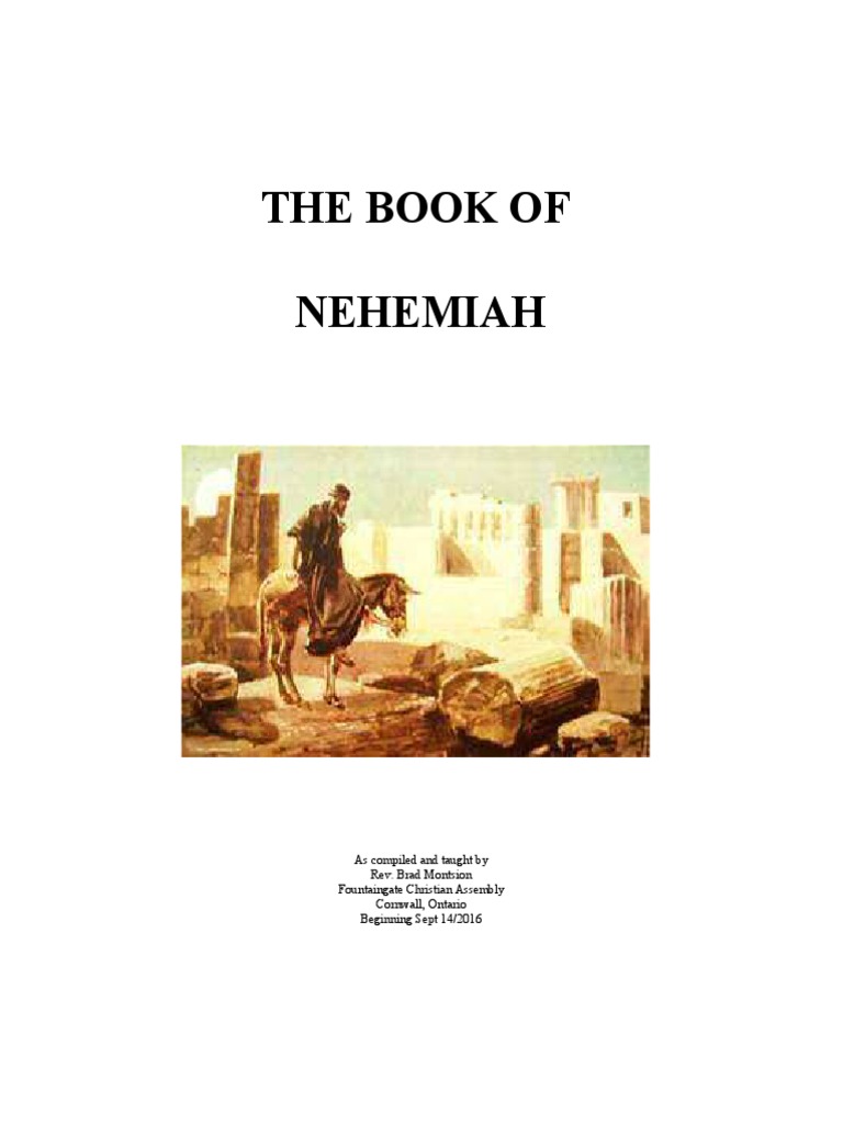 The Book of Nehemiah PDF | PDF | Ancient Israel And Judah | Bible Content