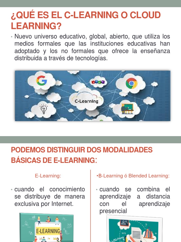 Qué Es El C-Learning o Cloud Learning | PDF | Cognición | Informática