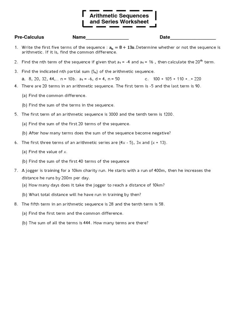 Worksheet G11 | PDF