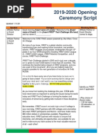 Awards Ceremony Script | PDF | Science, Technology, Engineering, And Mathematics | Design