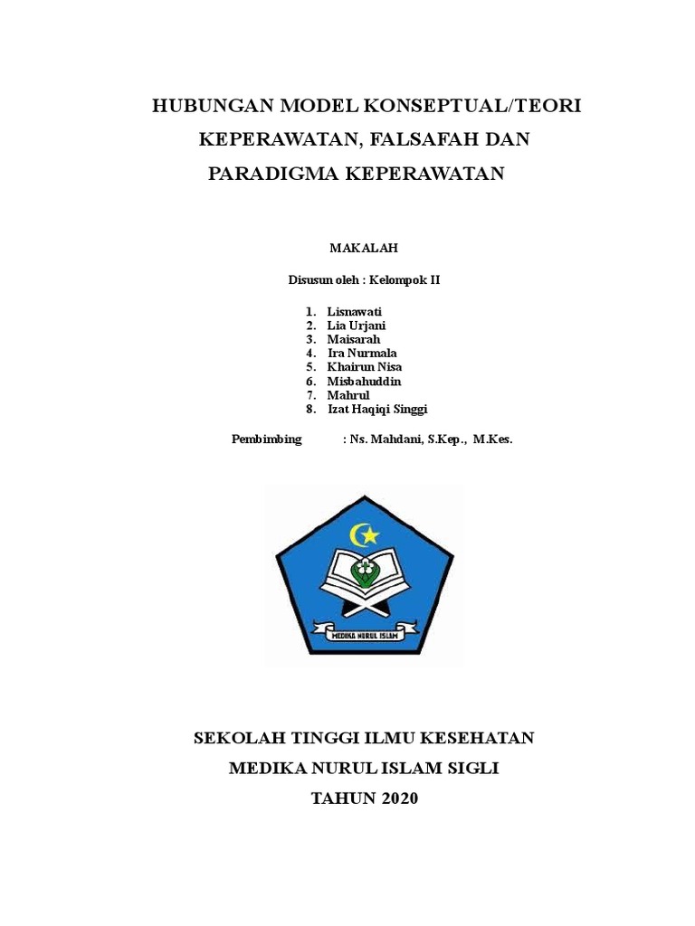 Hubungan Teori Model Konseptual Keperawatan Dengan Filosofi Dan Paradigma Keperawatan | PDF ...