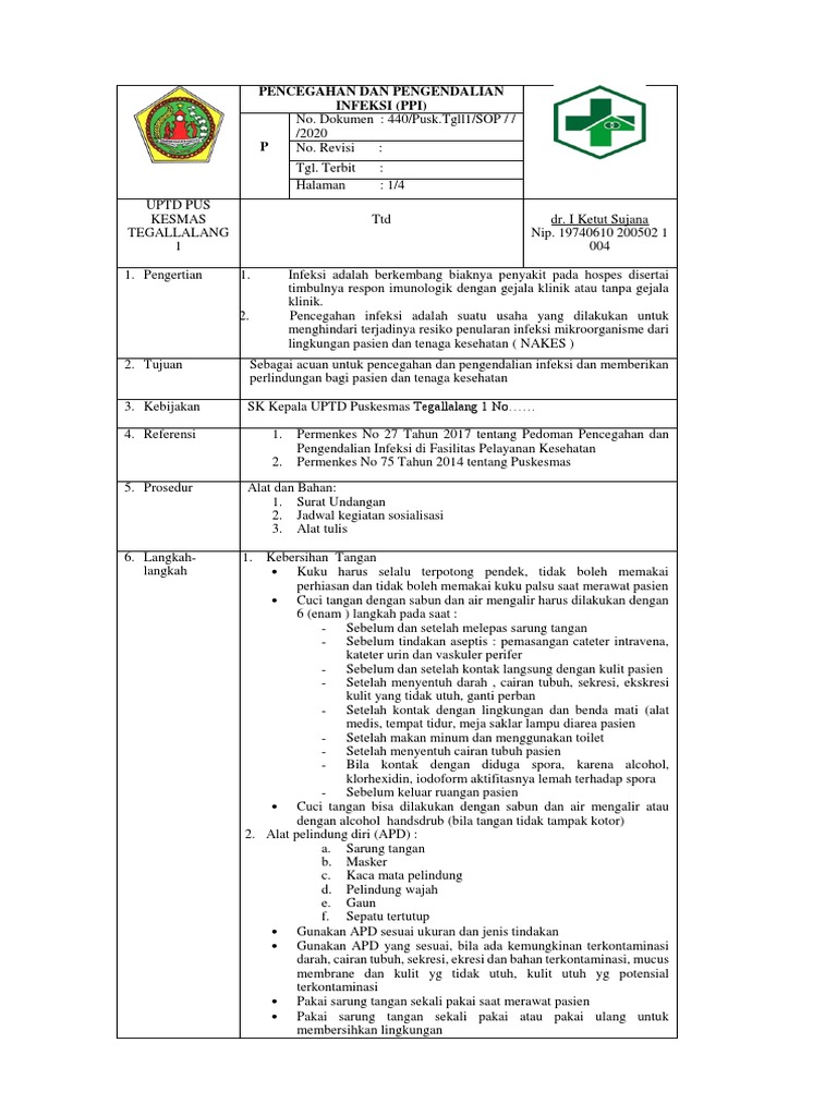 Sop Ppi | PDF | Pengembangan Diri | Sains & Matematika