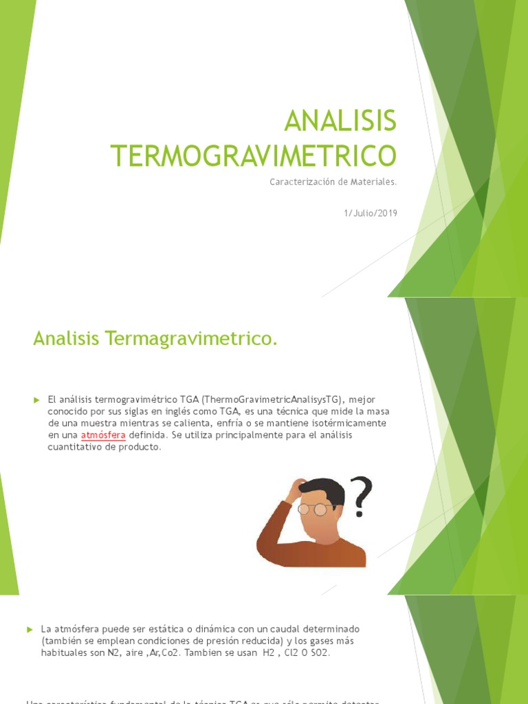 Analisis Termogravimetrico | PDF | Análisis termogravimétrico | Química