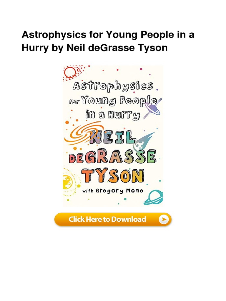 Astrophysics For Young People in A Hurry | PDF
