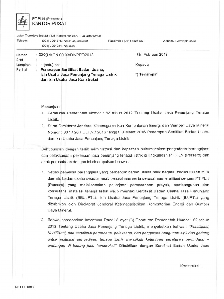 Penerapan SBUJK | PDF