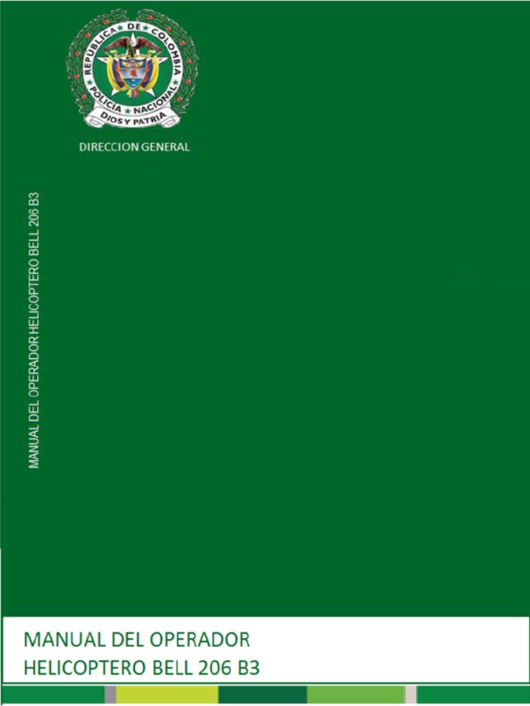 Manual Del Operador B3 | PDF | Helicóptero | Aeronave