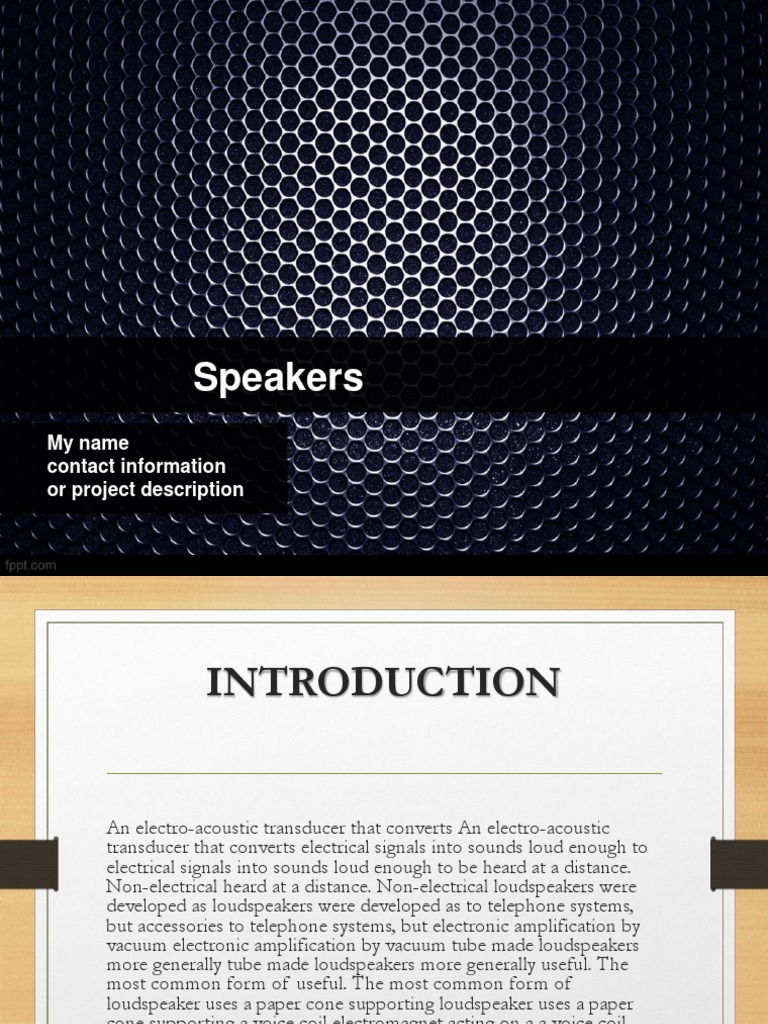 Speakers Pdf Loudspeaker Radio