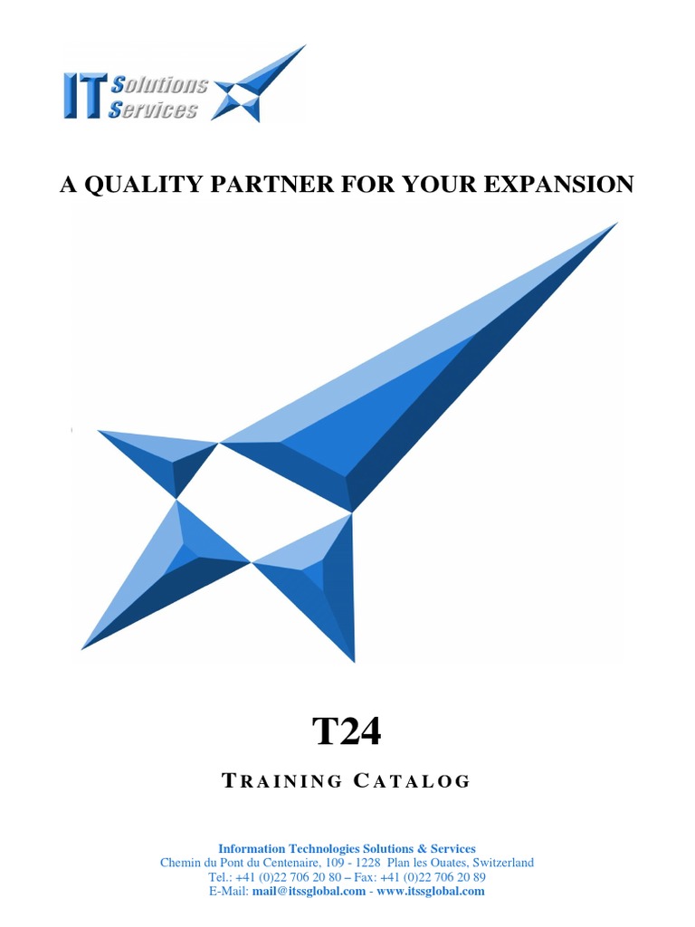 Itss T24 Training Course Catalog 2016 Pdf Pdf Securities Finance Application Programming 
