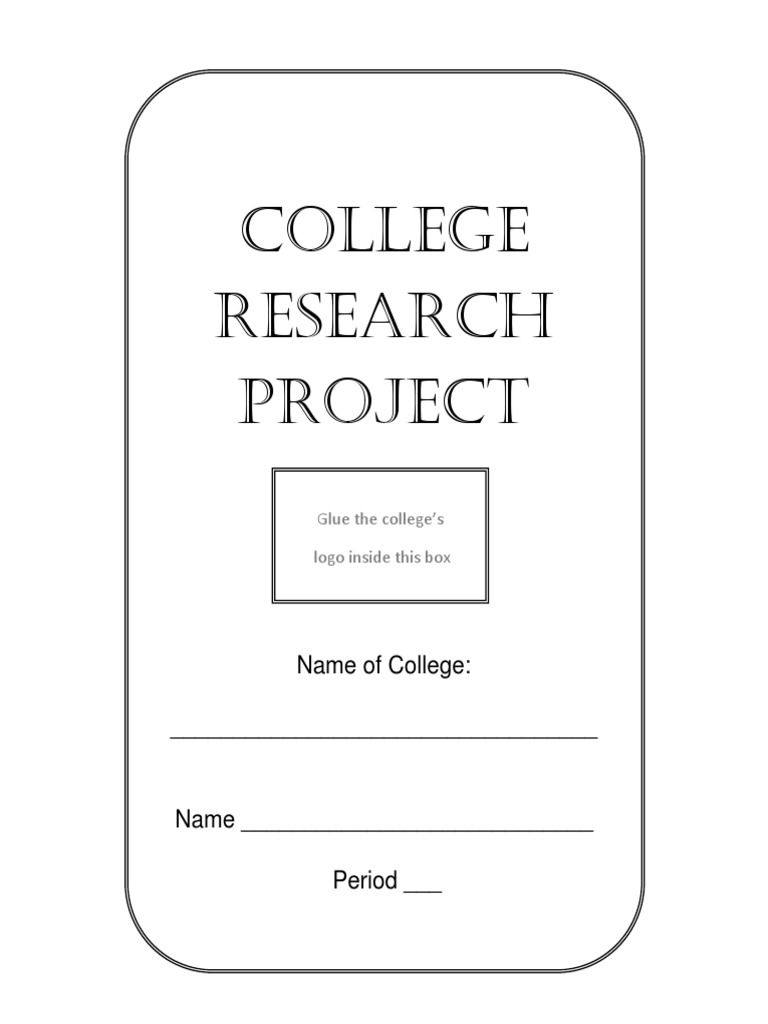 College Research Mini Book PDF | PDF | University And College Admission ...