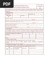 Self Declaration Letter | PDF