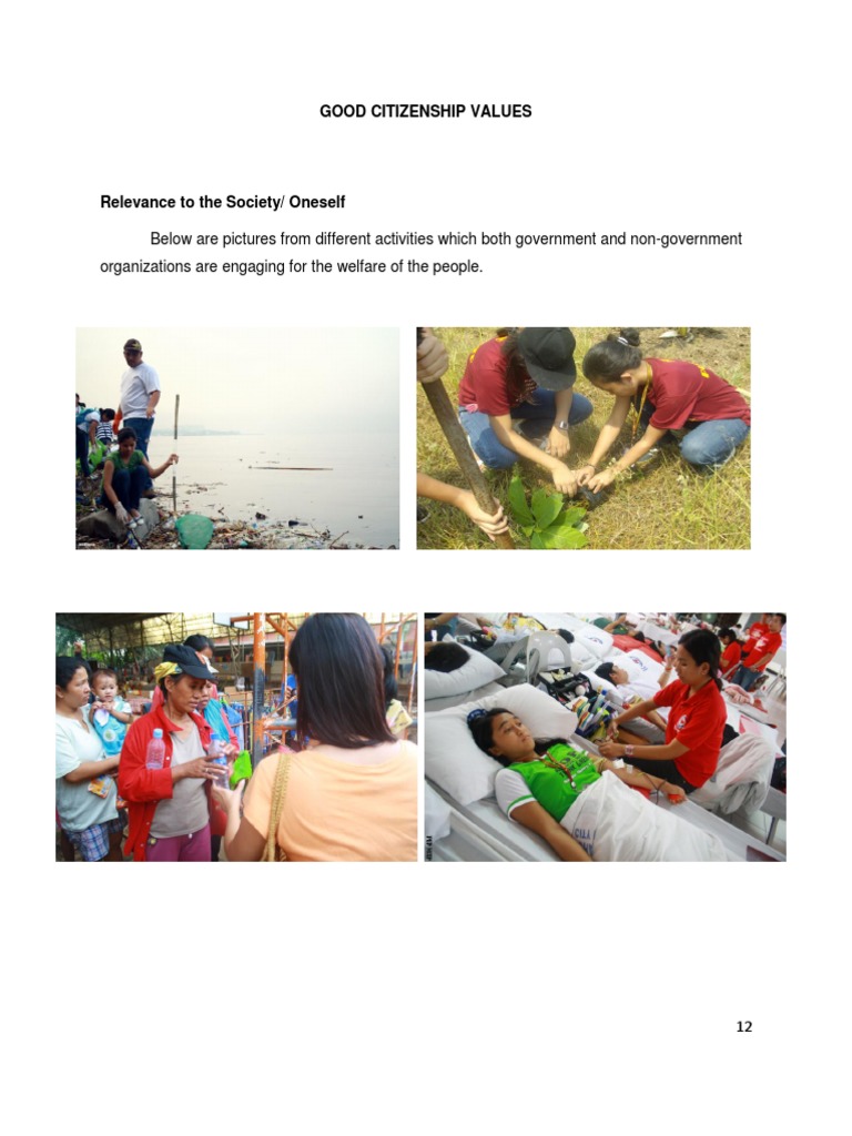 Good-Citizenship-Values (Cycle 1) PDF | PDF | Citizenship | Family