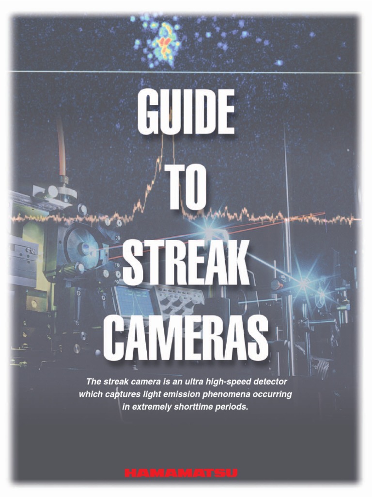 Streak Camera | PDF | Laser | Photoelectric Effect
