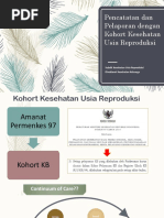 Materi Kohort Kespro | PDF | Kesehatan Holistik | Gaya Hidup