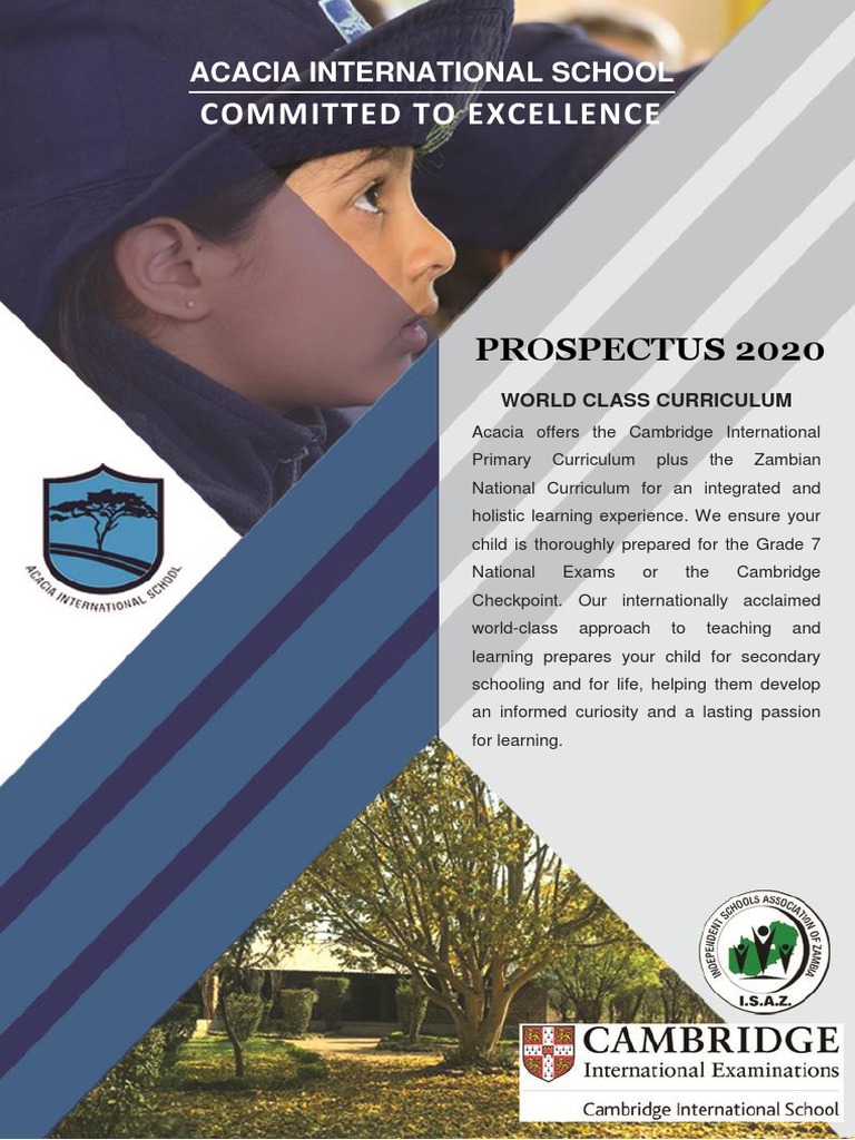 Acacia International School Prospectus 2020 | PDF | Preschool | Schools