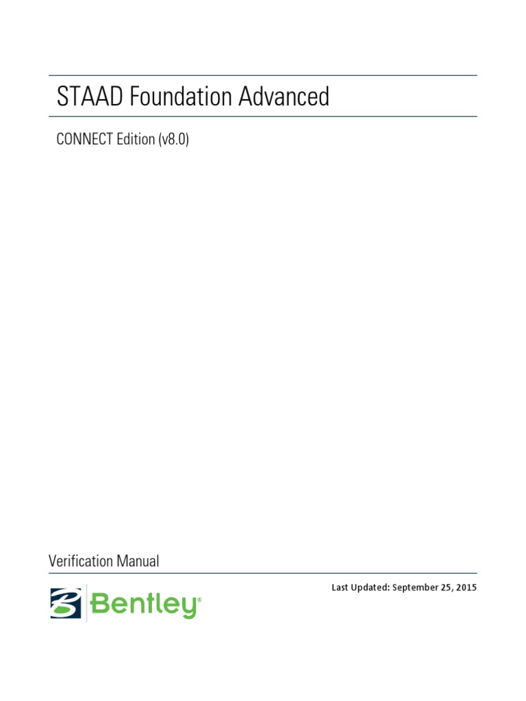 Staad Foundation Advanced | PDF | Continuum Mechanics | Mechanical ...