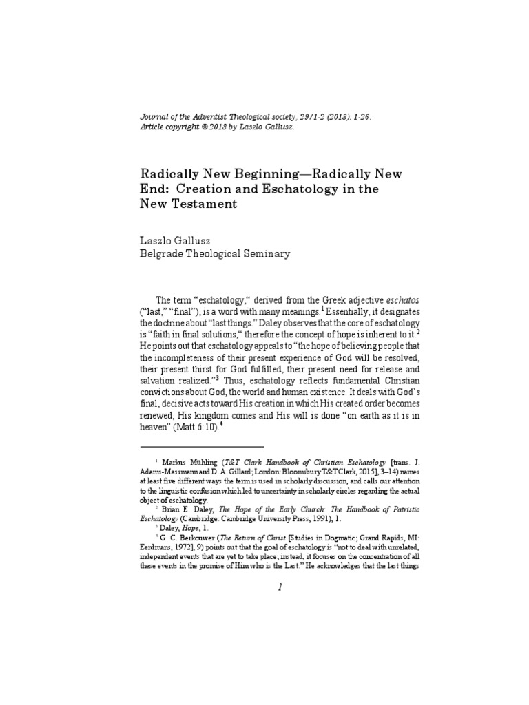 Radically New Beginning - Radically New PDF | PDF | Resurrection Of ...