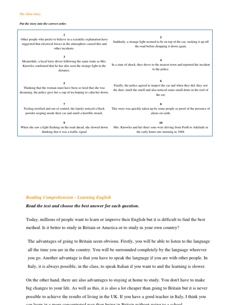 The Alien Story | PDF