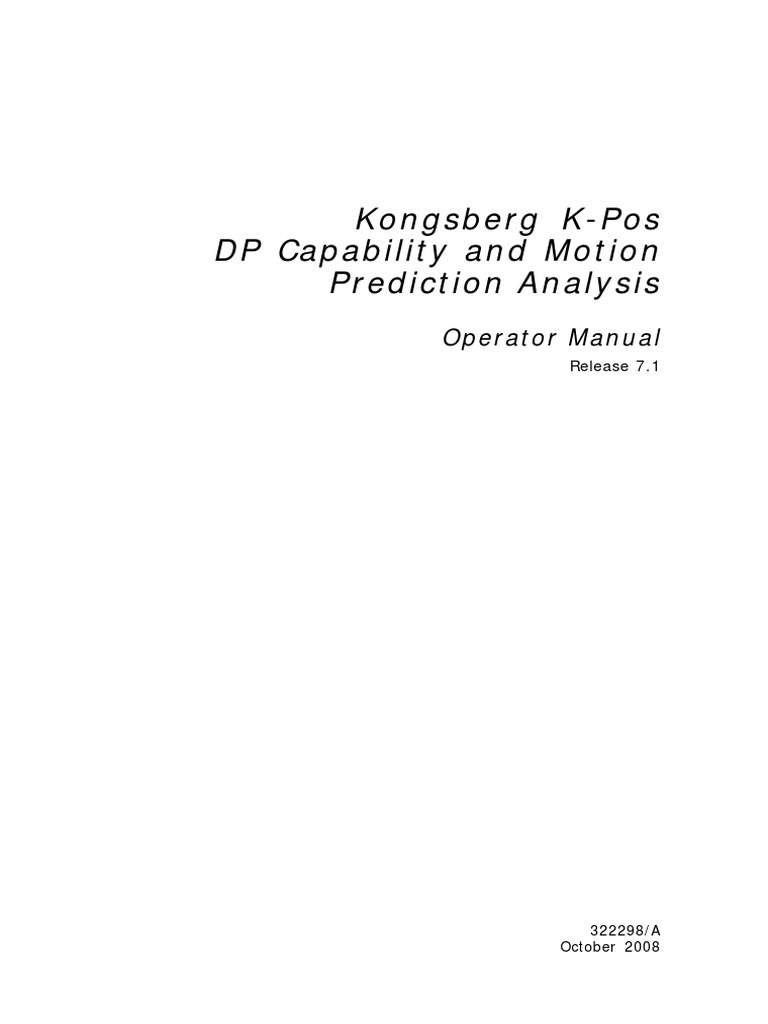 DP Capability Analysis Operator Manual Rel7 - 1 PDF | PDF | Amplitude ...