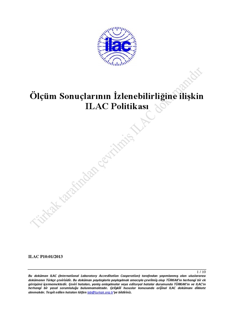Ilac P10 | PDF
