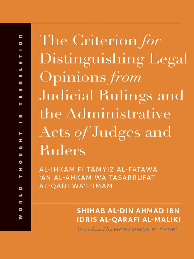 Shihab al-Din Ahmad ibn Idris al-Qarafi al-Maliki_ Mohammad H. Fadel ... Shihab al-Din Ahmad ibn Idris al-Qarafi al-Maliki_ Mohammad H. Fadel ...