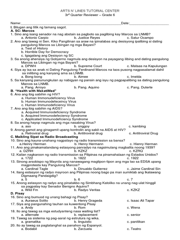 Filipino 8 3rd QT 2019ok | PDF