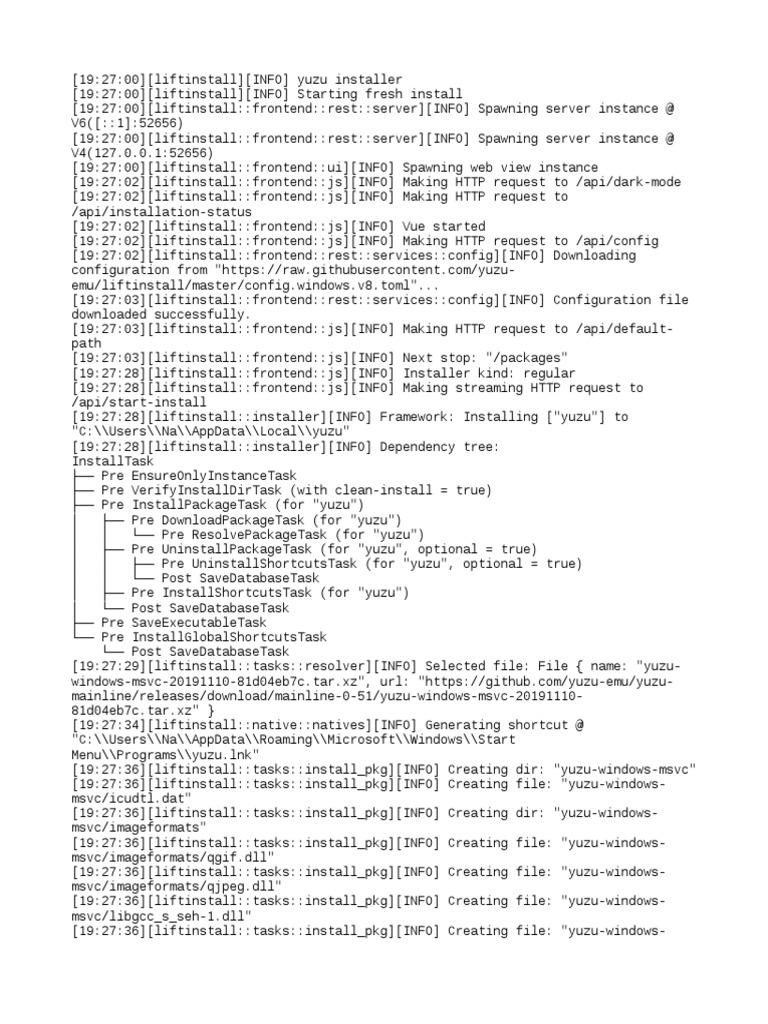Yuzu Installer | Download Free PDF | Hypertext Transfer Protocol | Microsoft Software
