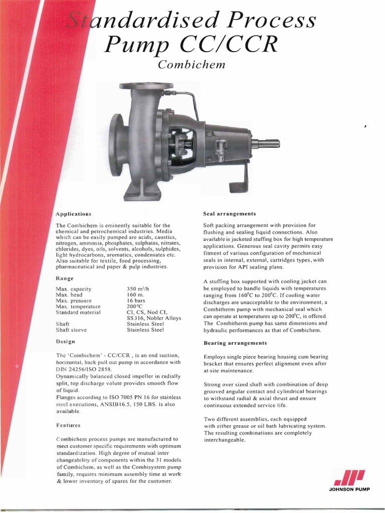Johnson Pump - CCR PUMP | PDF