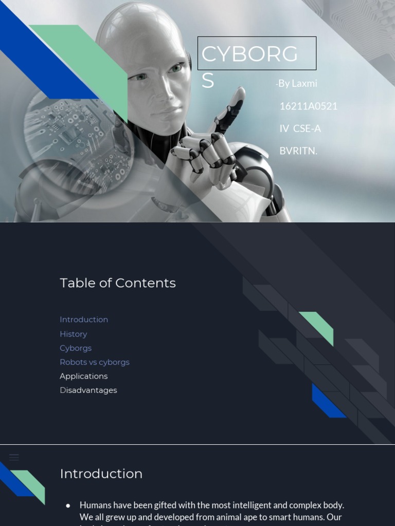 CYBORGS | PDF | Cyborg | Brain