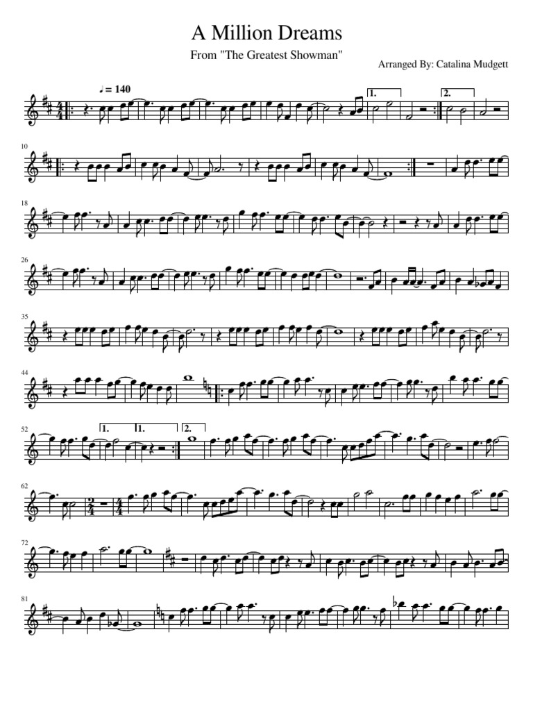 A Million Dream | PDF