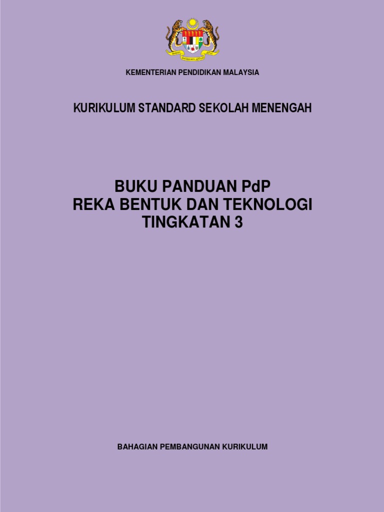 Buku Panduan PDP RBT Tingkatan 3-TERKINI | PDF
