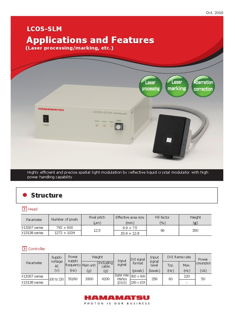 LCOS - SLM - 810nm | PDF | Microscopy | Optics