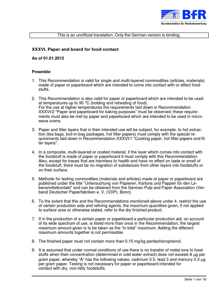 BFR PDF | PDF | Pulp (Paper) | Organic Compounds