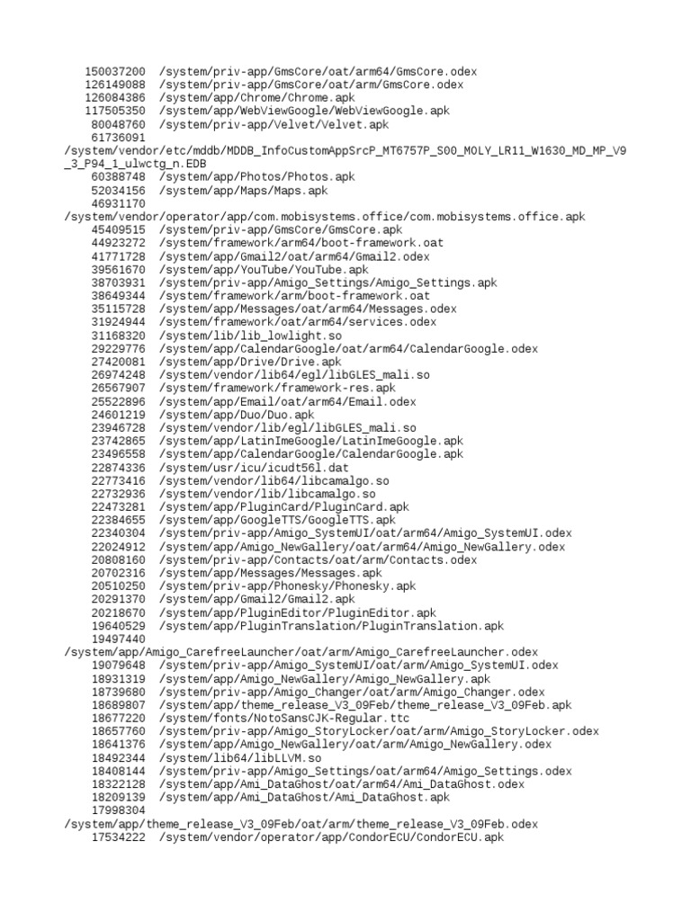 Installed Files | PDF | Personal Computers | Arm Architecture