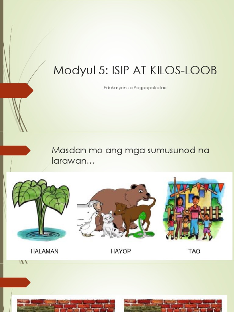 ESP - 2nd Quarter - Isip at Kilos Loob | PDF