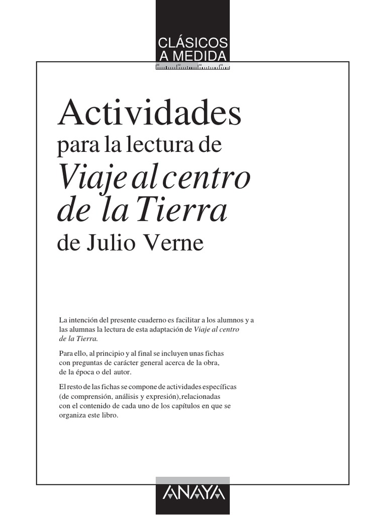 Actividades de La Novela | PDF | Julio Verne | Novelas