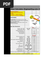 Gear Design Equations and Formula - Circular Pitches and Equivalent ...